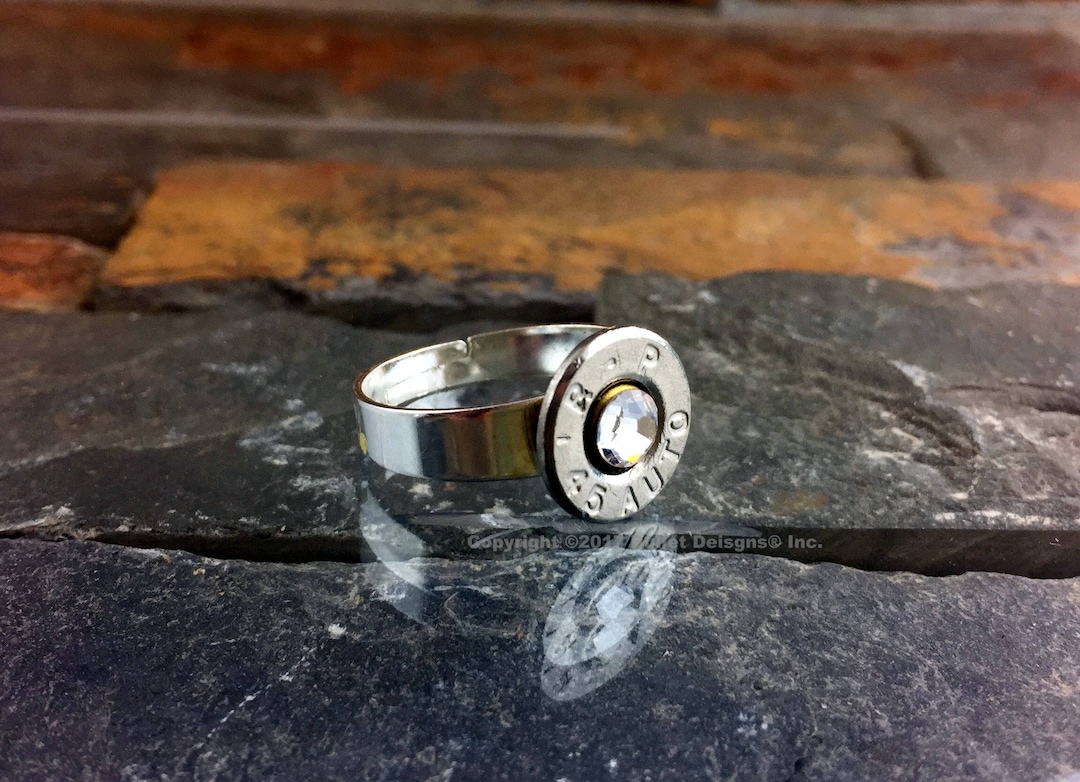 Bullet Ring, 45 Auto Adjustable Bullet Ring, Remington Ring, Custom ...