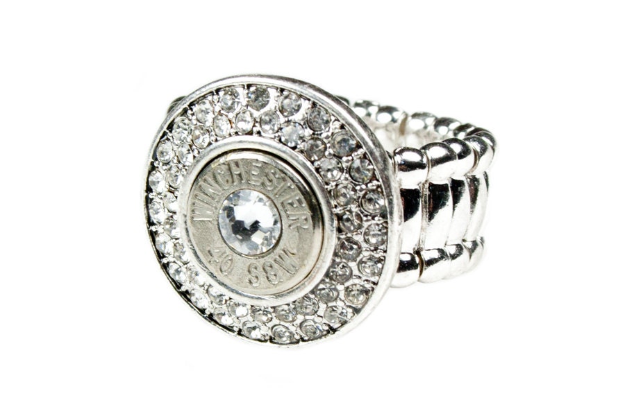 Bullet Ring / Fire & Ice 40 Caliber Bullet Ring Winchester - Etsy