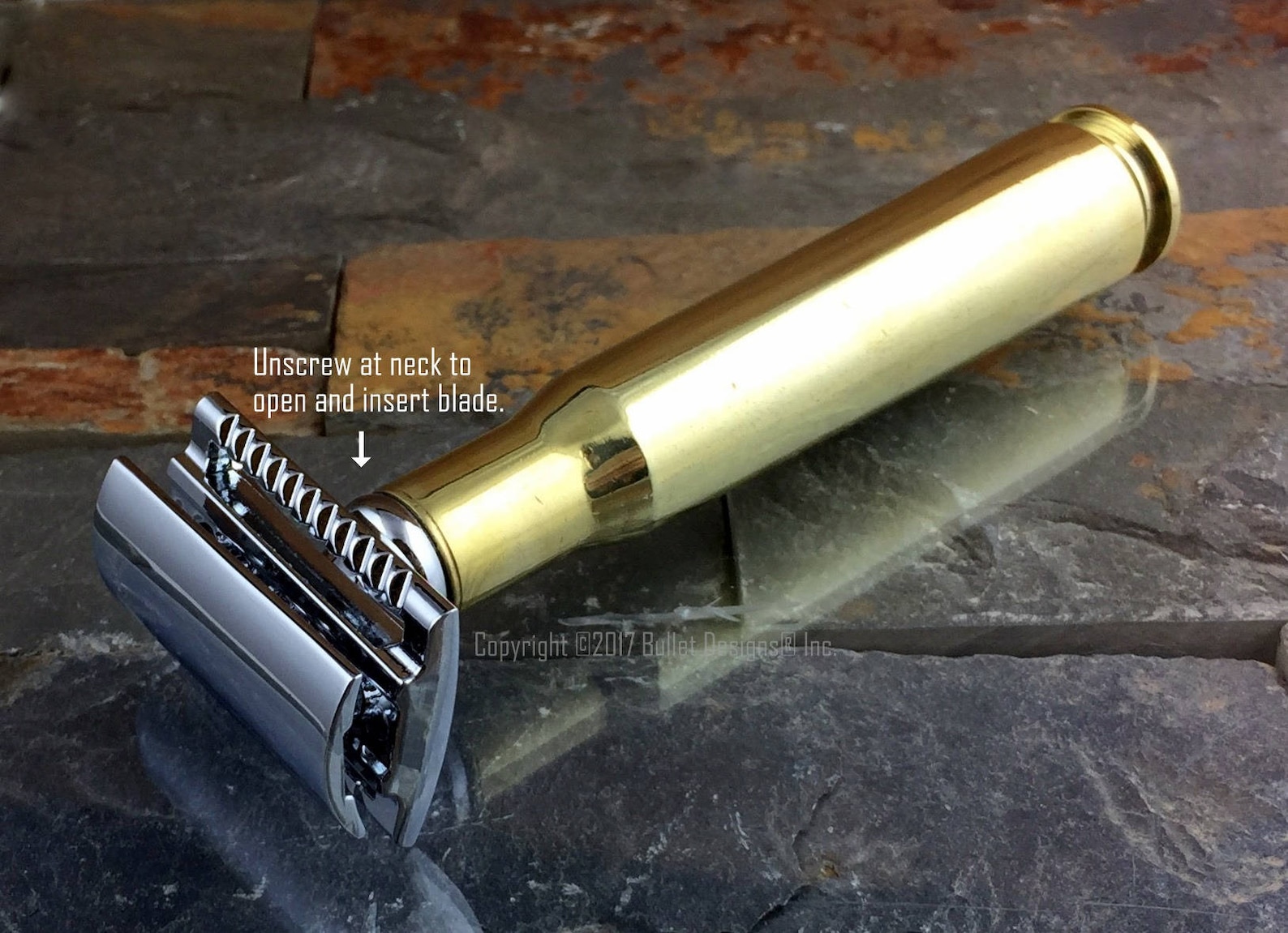 Safety Razor Bullet Razor 50 Caliber Bullet Razor 50 Cal | Etsy