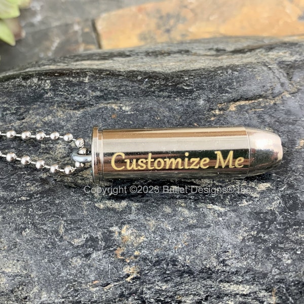 Engraved Bullet - Etsy