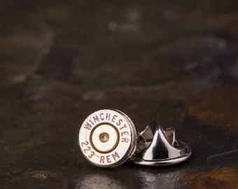 Ammo Tie Tacks Bullet Casing Tie Tacks Pins for Men's - Etsy