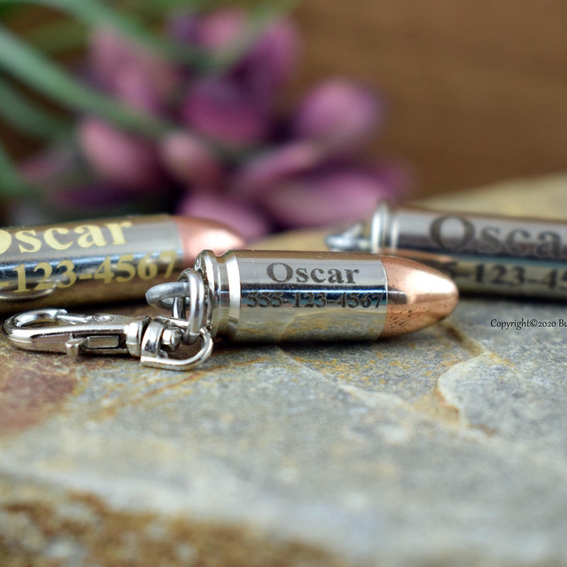 Bullet Dog Collar - Etsy