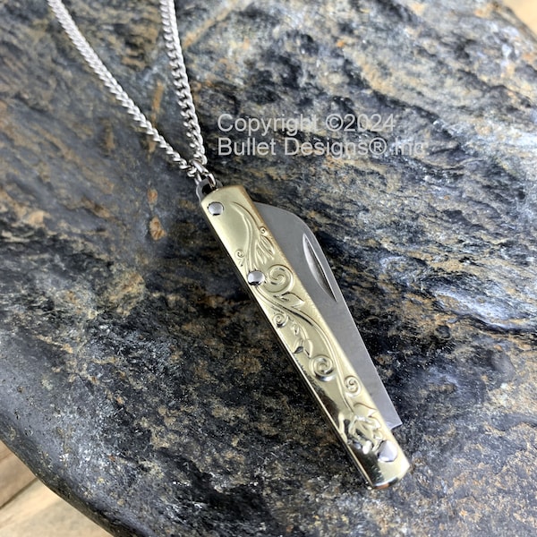 Knife Necklace - Etsy