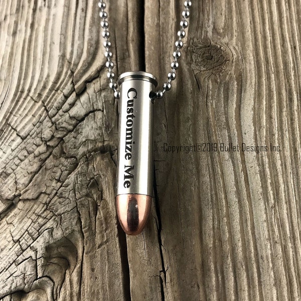 Bullet Necklace - Etsy