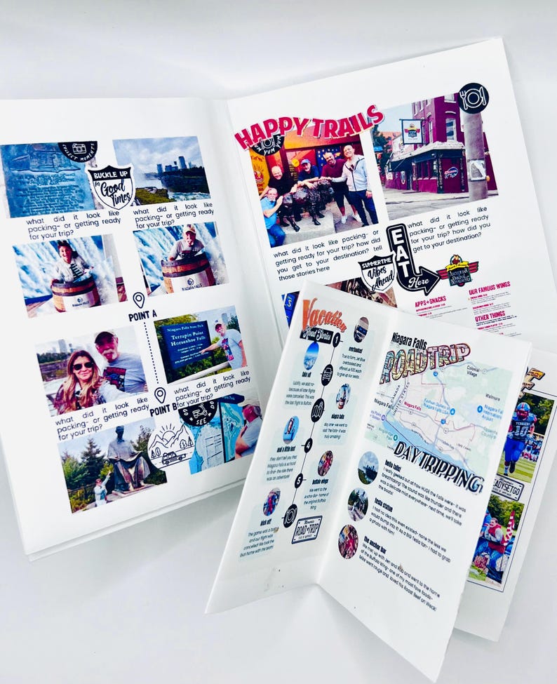 FOLDABLE MINI BOOKLET | 8.5X11 | Canva Template | Easy Drag and Drop ...