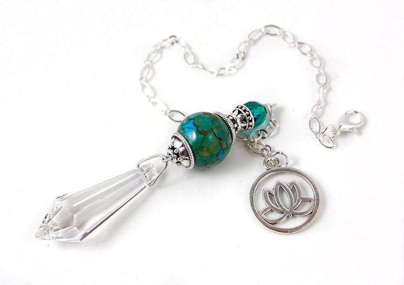 Turquoise Crystal Car Charm Gemstone Car Crystal Rear View - Etsy