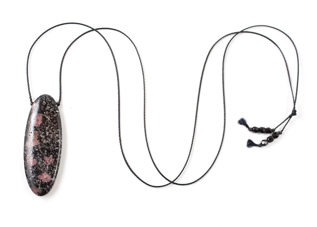 Ruby in Matrix Pendant, Layering Necklace, Ruby Necklace, Gemstone ...