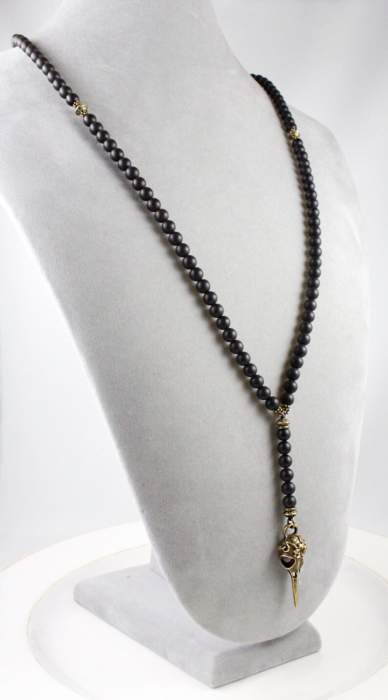 Skull Mala Skull Necklace Kali Mala Beads Skull Prayer - Etsy Canada