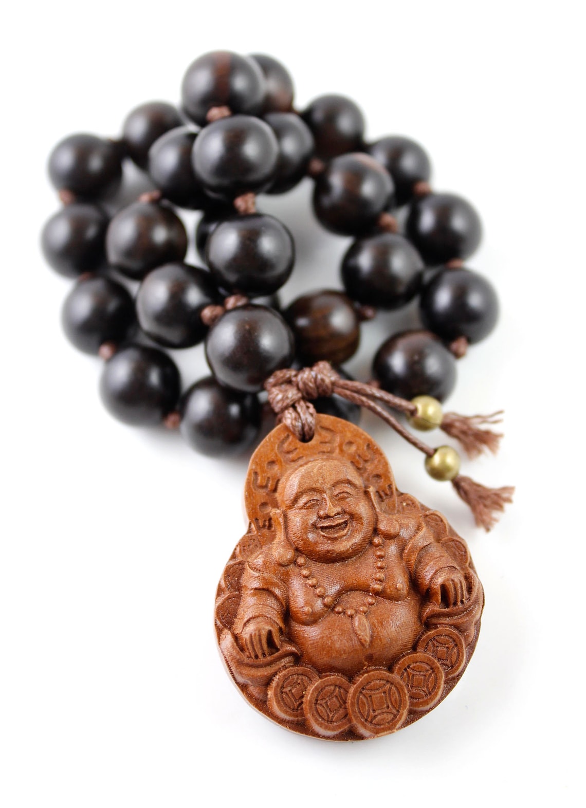 Buddha Pocket Mala 27 Beads Wood Prayer Beads Mini Mala | Etsy