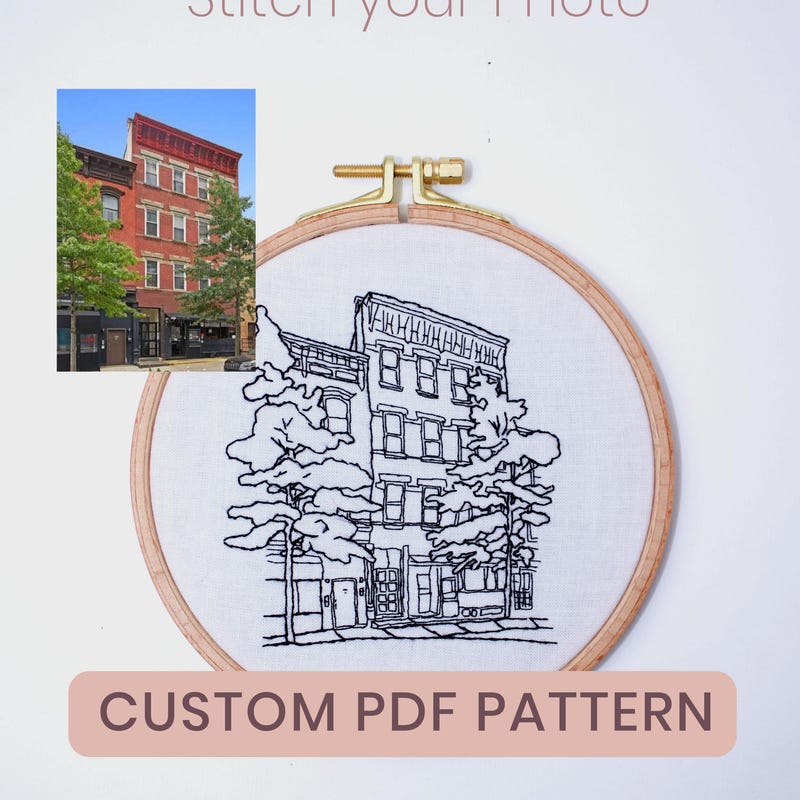 House Embroidery - Etsy