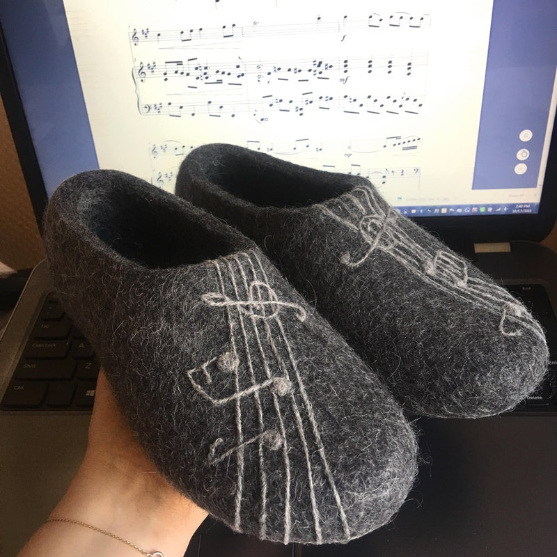 Felt Music Note - Etsy