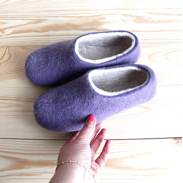 Wool Slippers - Etsy