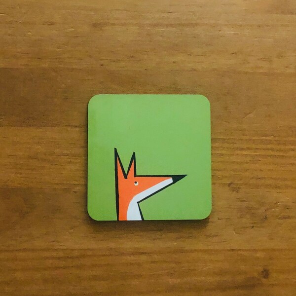 Fox Coaster - Etsy