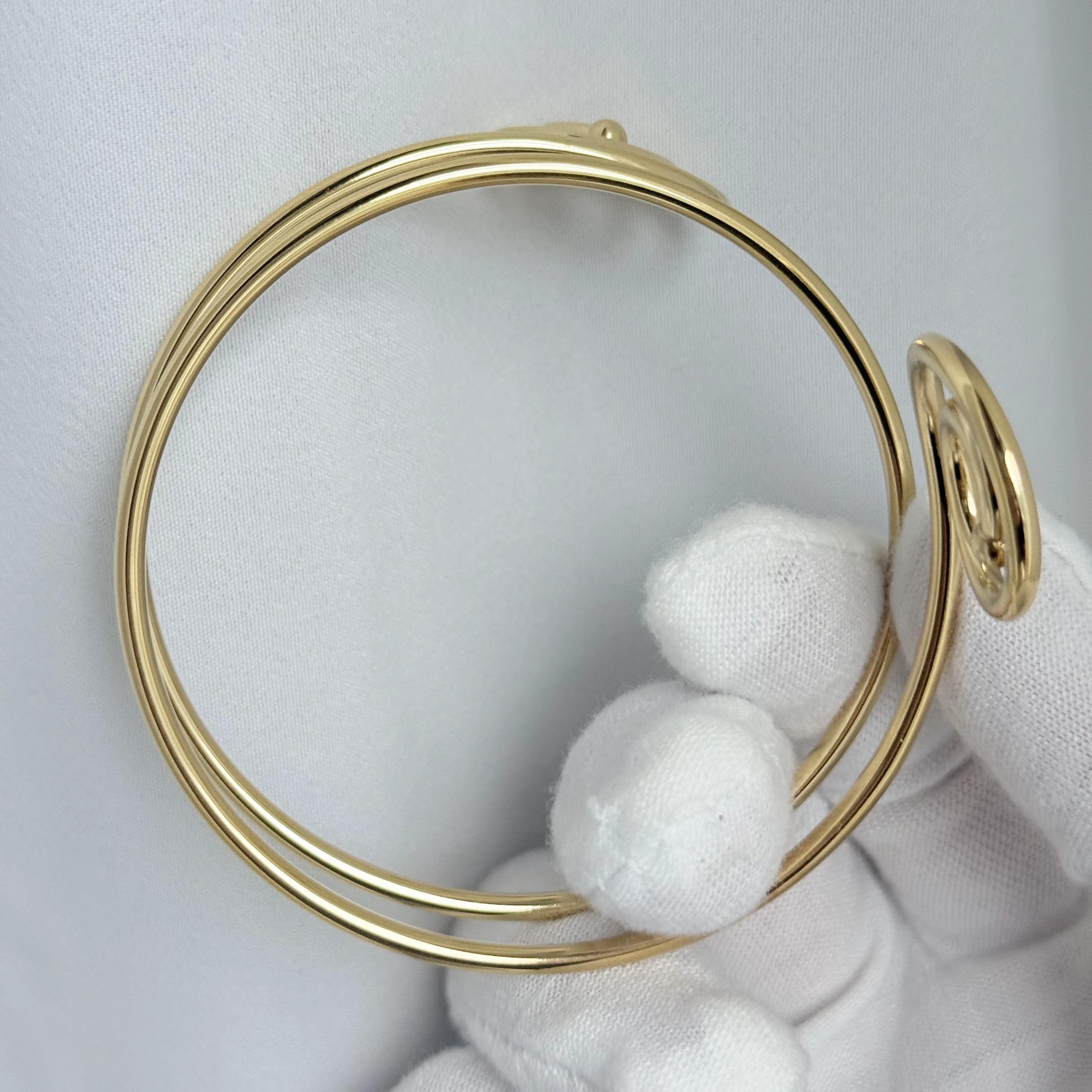 Gold Lower Arm Cuff Bracelet | Adjustable Minimalist Arm Band for Women ...