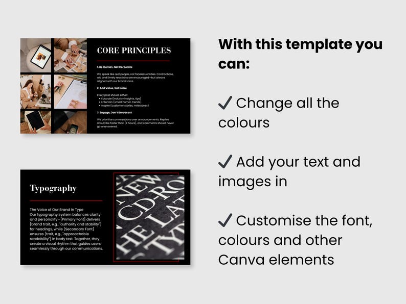 Canva Brand Guidelines Template: Customizable Branding Kit (PDF ...