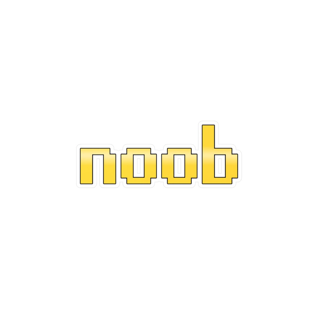 Noob | Runescape Bumper Sticker (vinyl, Outdoor Safe, 4 Sizes) - Etsy