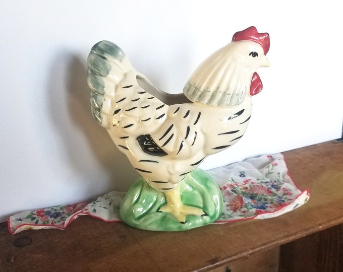Vintage Chicken Hen Wall Pocket Kitchen Decor, Home Decor, Collectible ...
