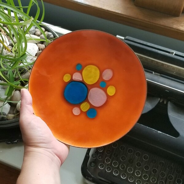 Enamel Copper Plate - Etsy