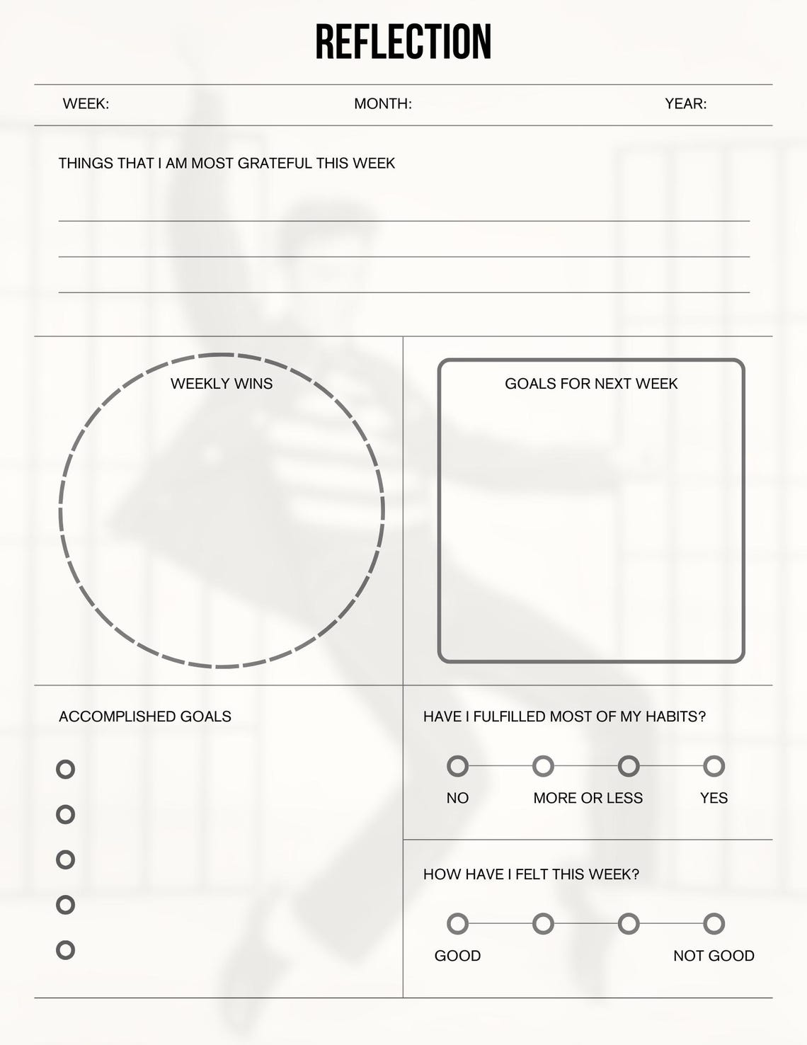Elvis Presley Reflection Sheet – Printable Journal Page | Retro Self ...