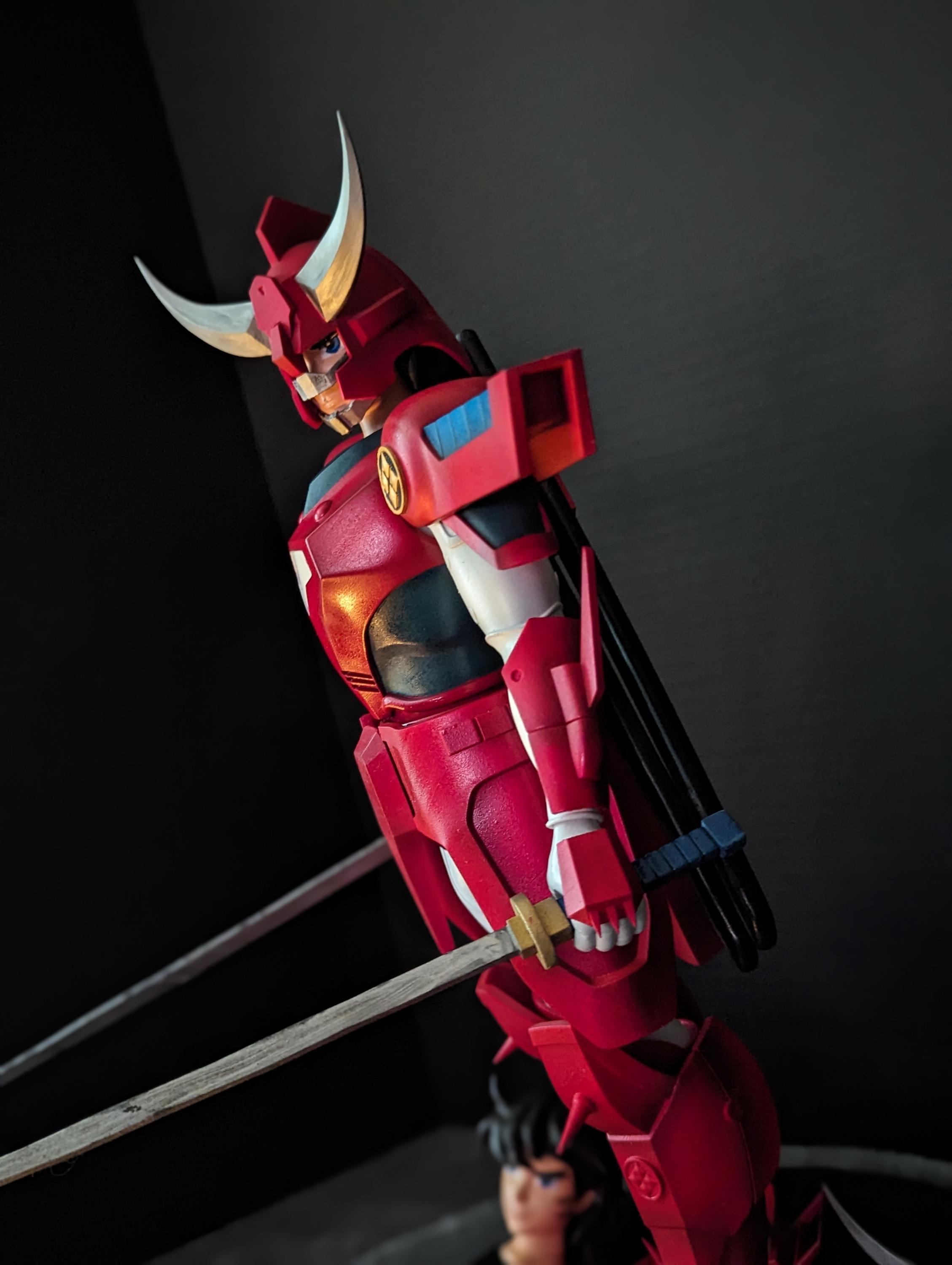 Ronin Warrior "ryo". Cartoon Accurate Statue, With Additional ...