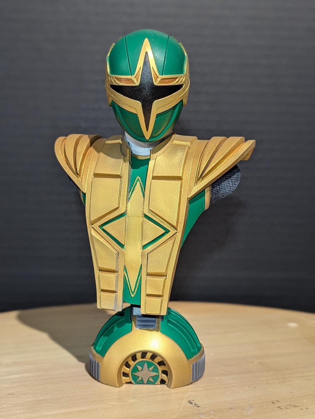 Power Rangers Ninja Storm Green Ranger Bust. Resin 3D Printed - Etsy