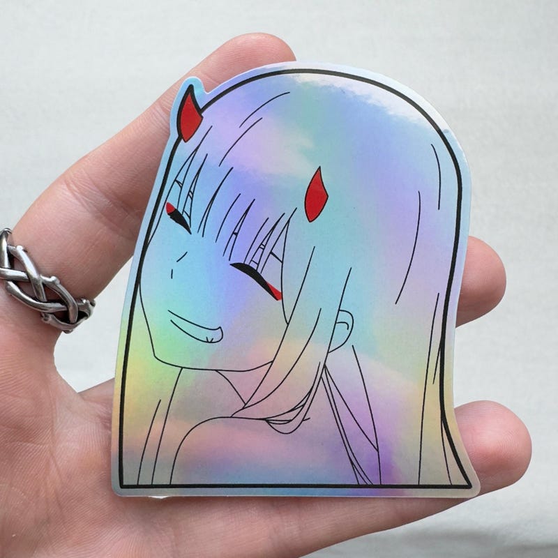 Zero Two Stickers - Etsy
