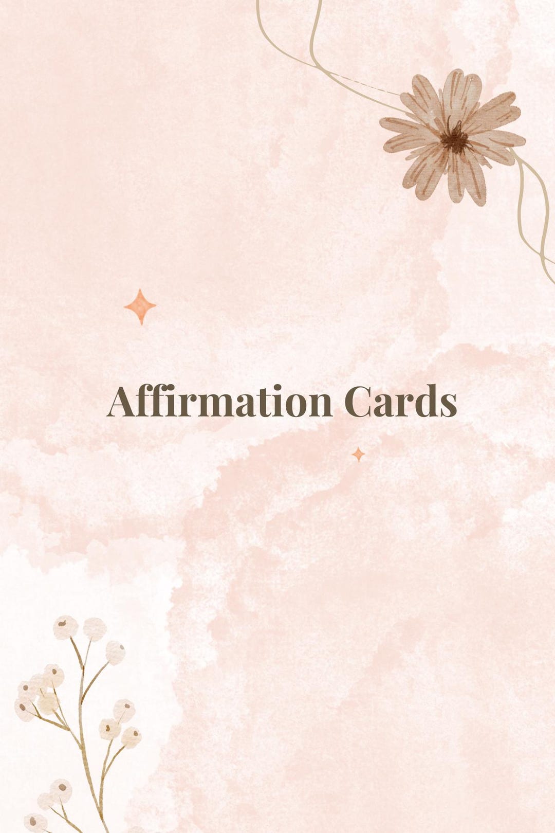 Self Love and Self Worth Affirmation Cards- Printable Digital Download ...