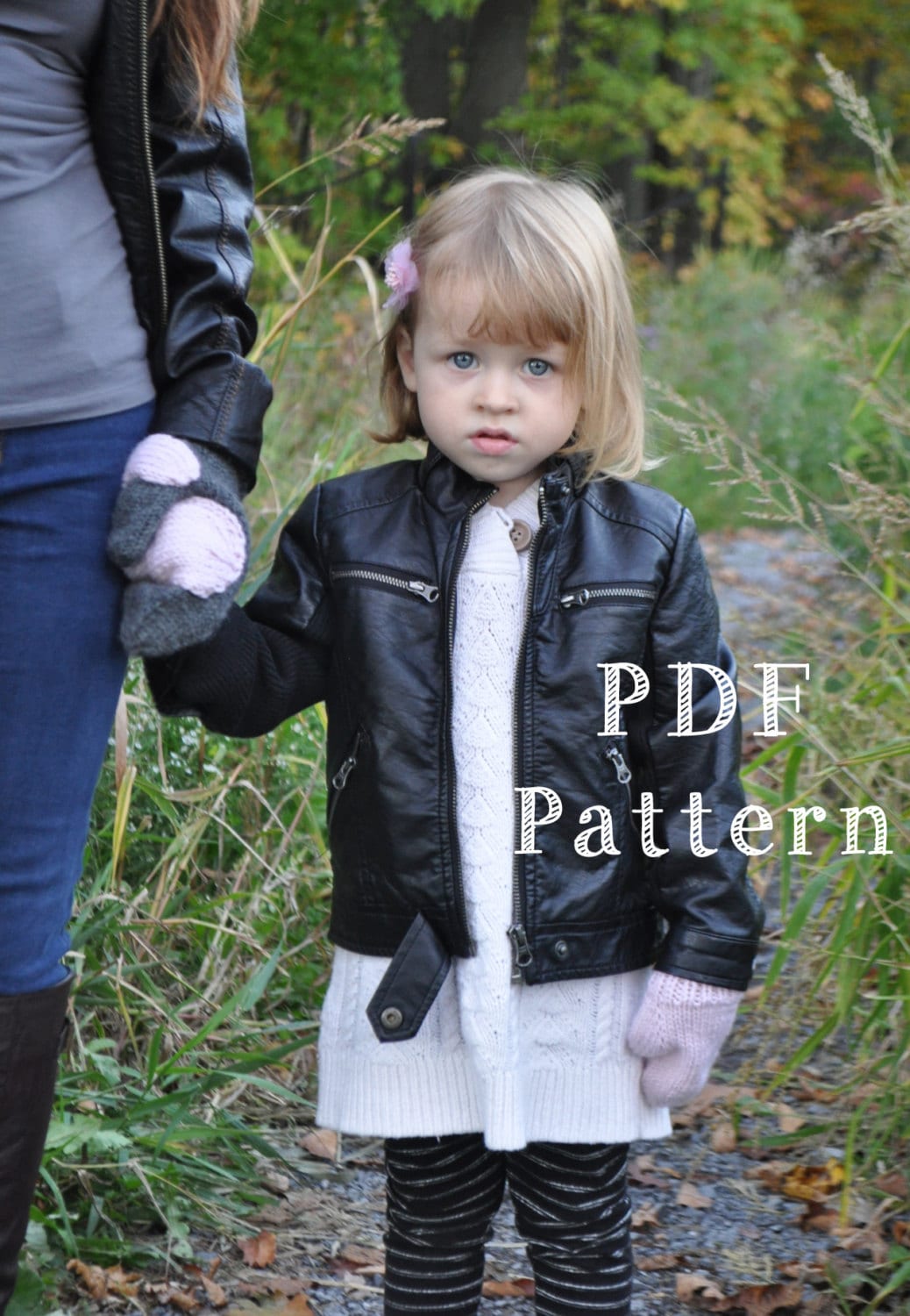 Hold My Hand Mittens for Mommy or Daddy and Toddler or Child PDF ...