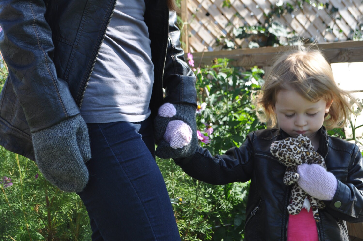 Hold My Hand Mittens for Mommy or Daddy and Toddler or Child PDF ...