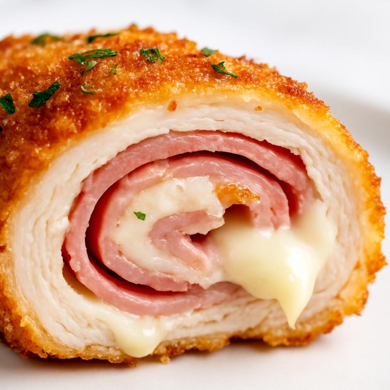 Chicken Cordon Bleu Recipe: Easy Dinner, Family Favorite (PDF Download ...