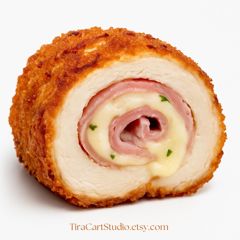 Chicken Cordon Bleu Recipe: Easy Dinner, Family Favorite (PDF Download ...