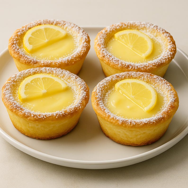 Baby Lemon Impossible Pies Recipe Instant PDF Download - Etsy
