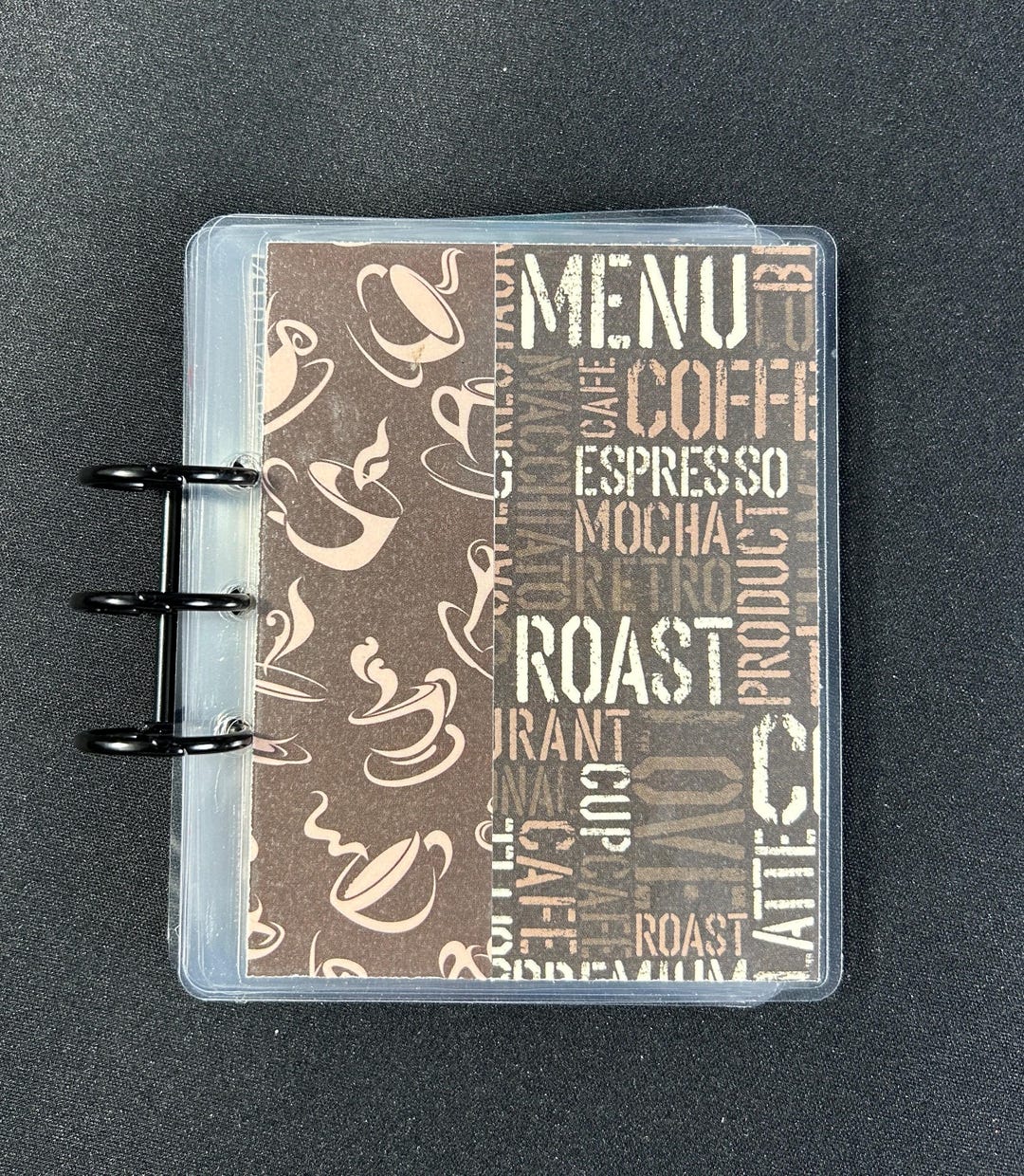 Coffee Cafe Flip Booklet Tinies Binder - Etsy
