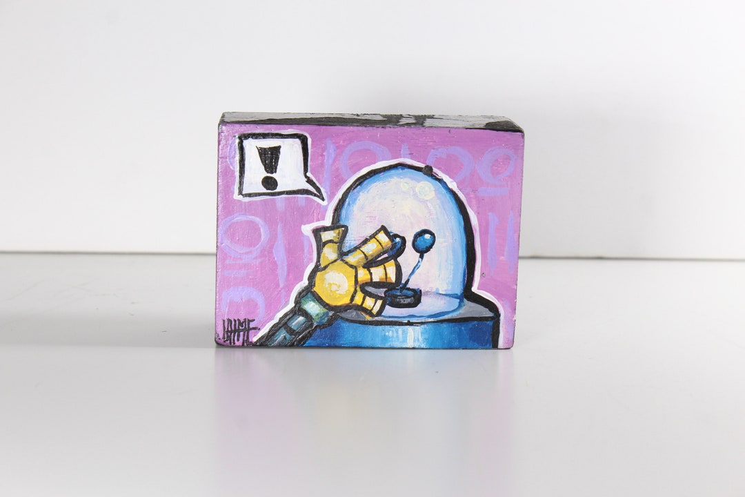 UGH! - Original Art. Acrylic on Wood. ***free Shipping!*** - Etsy