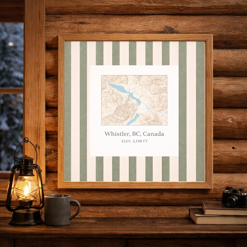 Topographical Maps | Ski Resort Art | Elevation Map | Aspen Wall Art ...