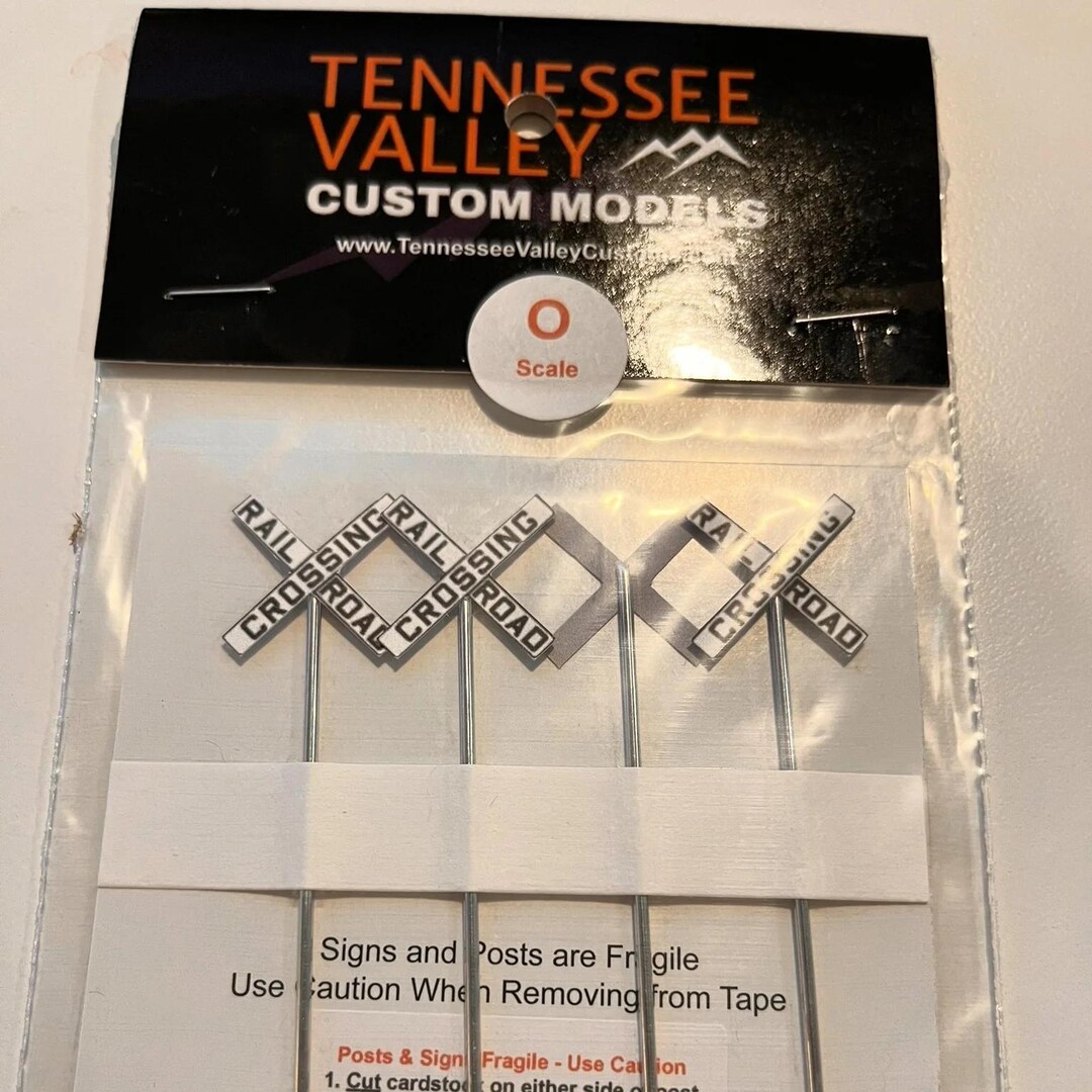 HO Scale - Old Style Crossbucks - 2 Pack - Etsy