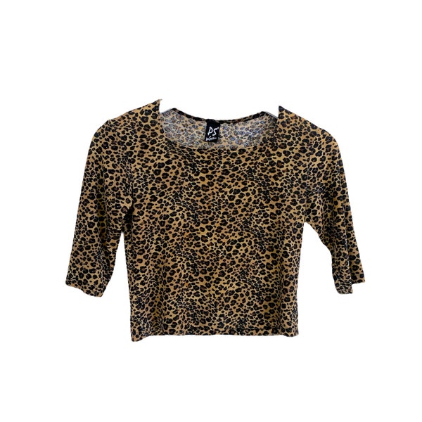 Leopard Print Top - Etsy