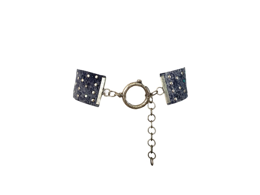 Leather Studded Low Waisted Belt - Chain Metallic Belt Rhinestone ...