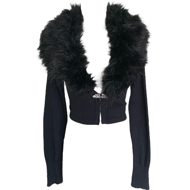 Fur Crop Top - Etsy