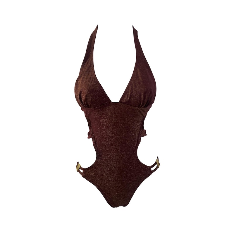 One Piece Swimsuit Bronze - Etsy