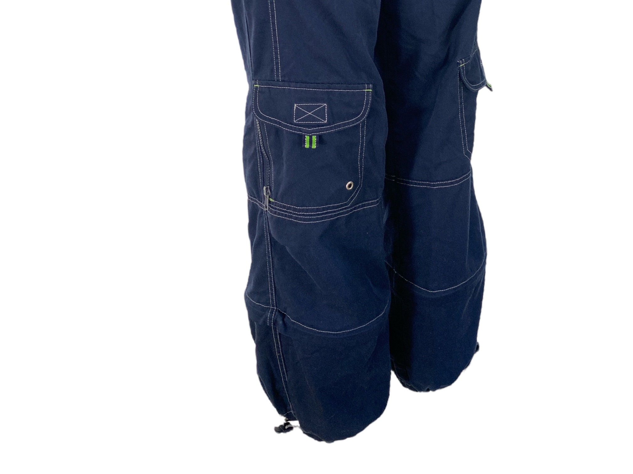 Y2K Cargo Pants Trans Nine Cargo Wide Leg Utility Convertible Pants ...