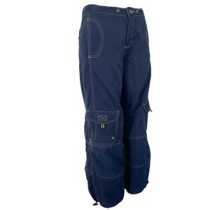 Y2K Cargo Pants Trans Nine Cargo Wide Leg Utility Convertible Pants ...