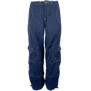 Y2K Cargo Pants Trans Nine Cargo Wide Leg Utility Convertible Pants ...