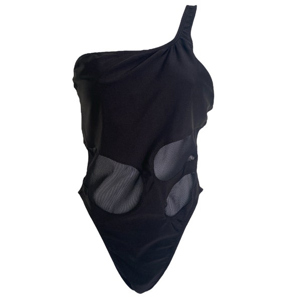 Fishnet Bathing Suit - Etsy