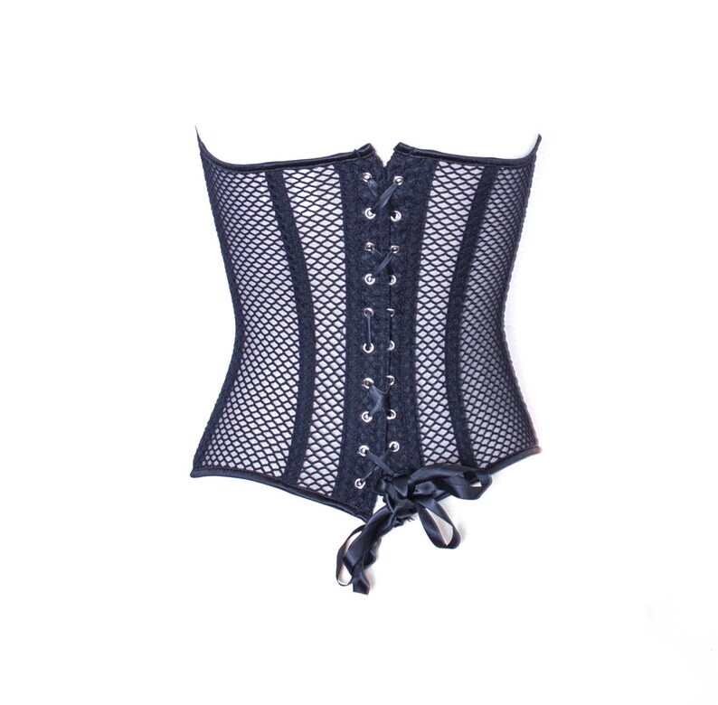 Y2K Black Cut Out Bustier Y2K Corset Vintage Lace up Back - Etsy