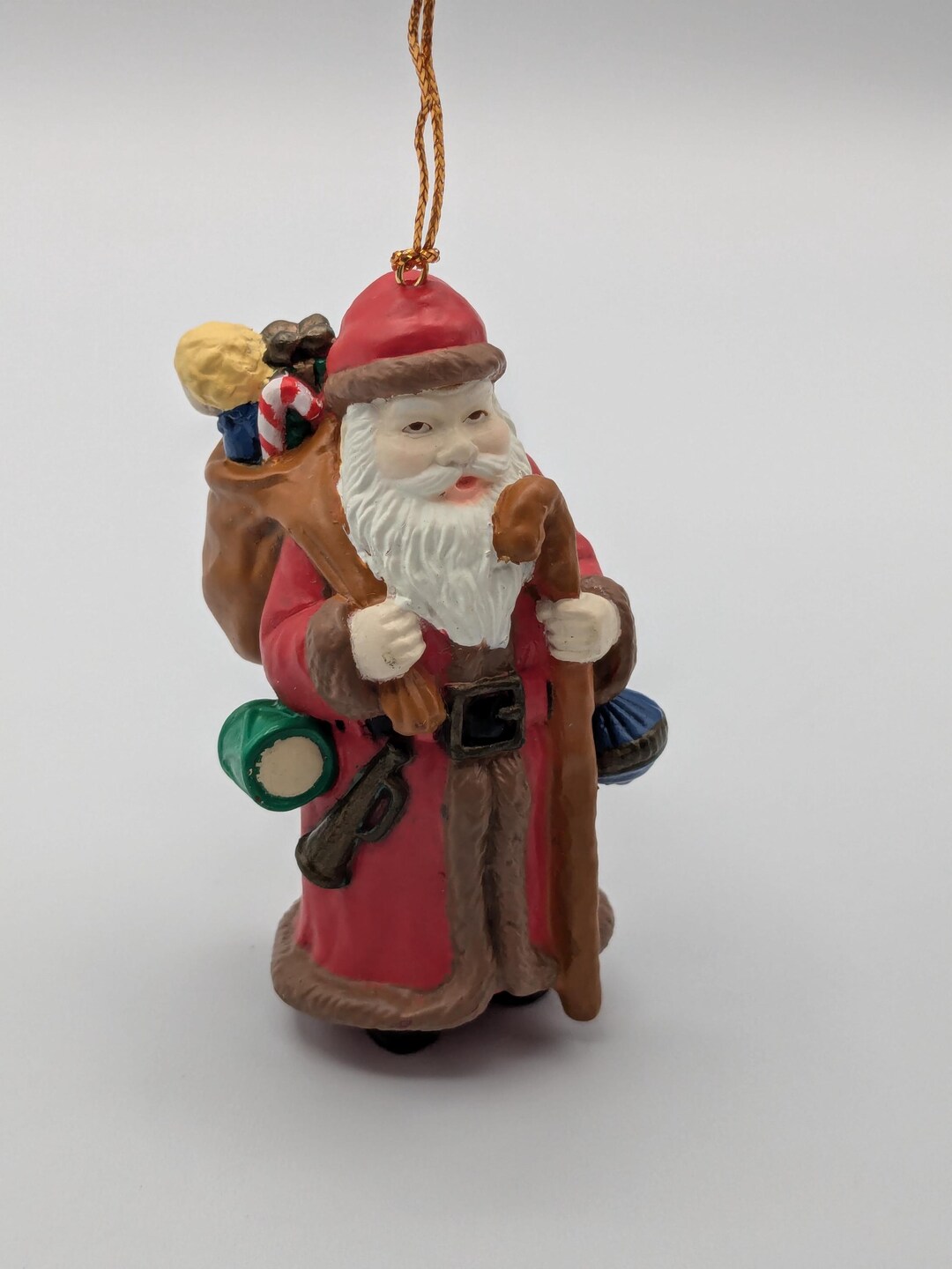 Matrix Christmas Traditions Santa Claus Collectible Vintage Ornament ...