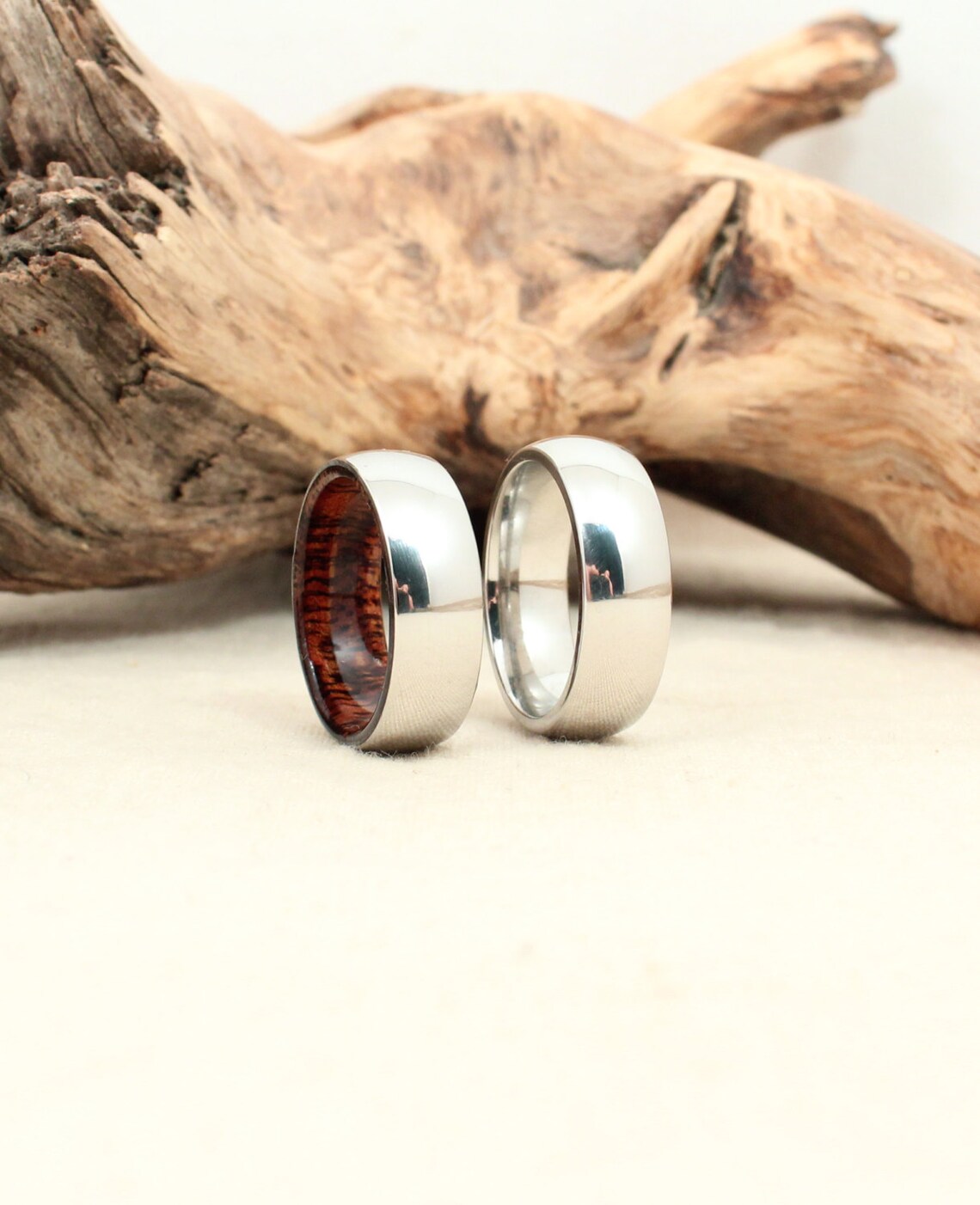 Add-on Ring: Matching Solid Metal cobalt Zirconium - Etsy