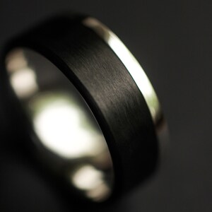 Carbon Fiber and Cobalt Ring - Etsy