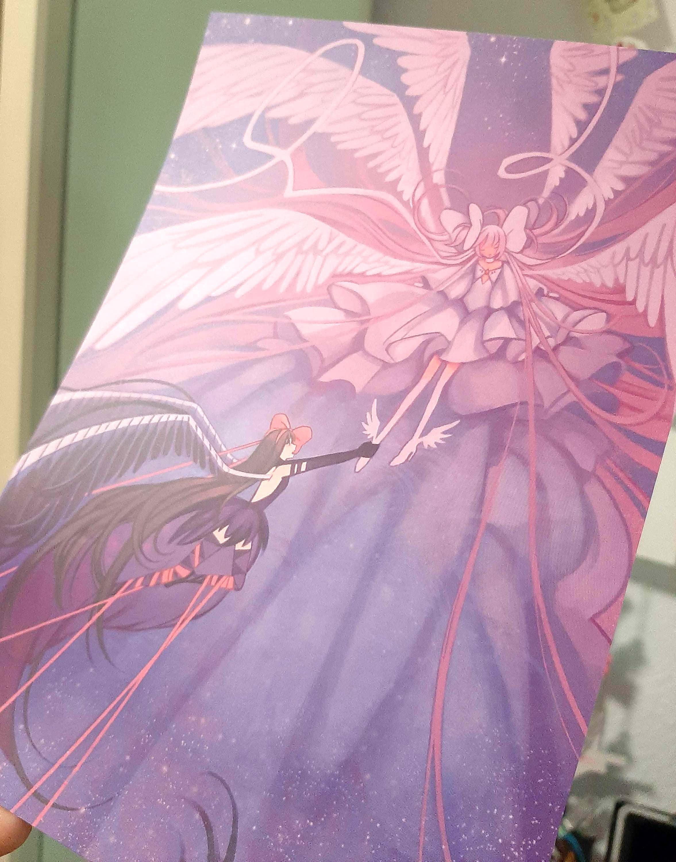 Madoka Magica Matte Art Print Madokami and Devil Homura - Etsy