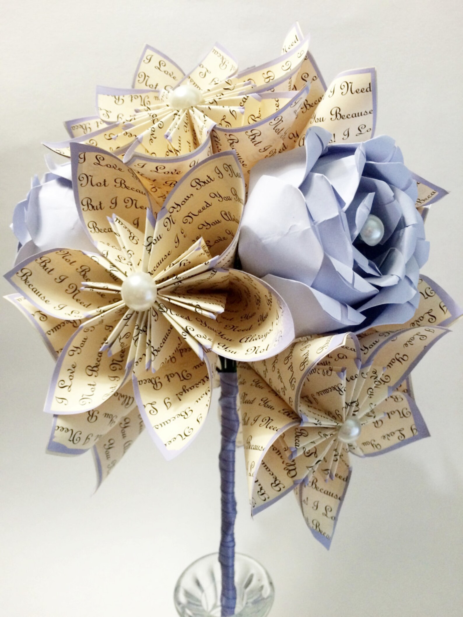 Paper Flowers & Specialty Roses Love Dozen Perfect for Her - Etsy